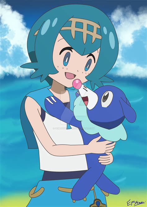 Pokemon Ash And Lana Favourites By Magic135 On Deviantart