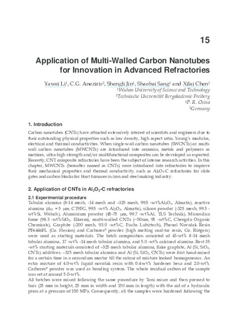 Pdf Application Of Multiwalled Carbon Nanotubes For Solid Phase Extraction Of Organophosphate