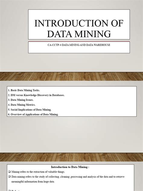 Lesson 1 Pdf Data Mining Databases