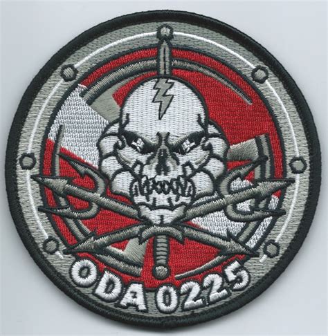 Usa Special Forces Oda 0225 10th Special Forces Group Patch Special