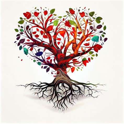 Premium Photo Generative Ai Illustration Of Tree Of Life Roots Making