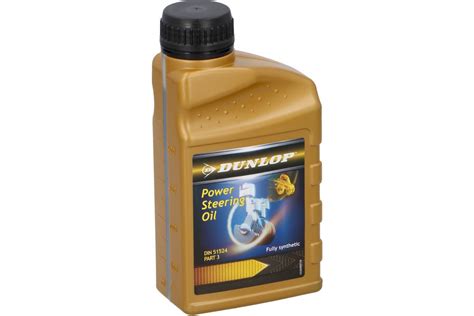Lubricating oil, Dunlop, 500ml, full syntheticpower steering oil ...