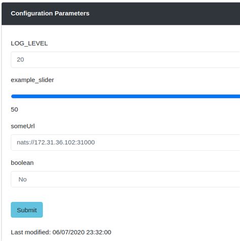 XApp Configuration In Depth DRAX XApp Dev Guide