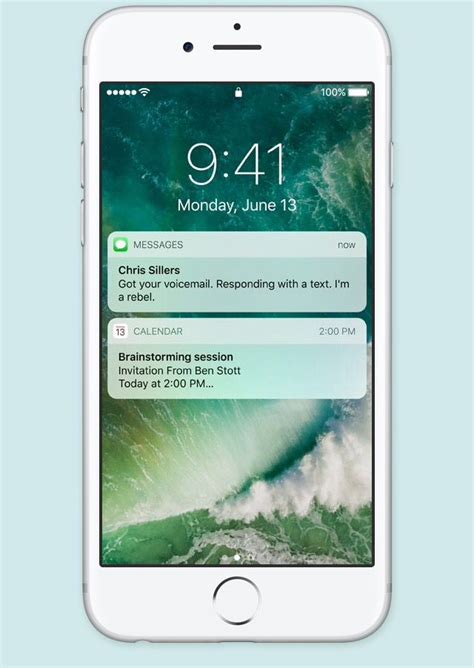 The New Notifications On Lock Screen Ios Iphone Hacks Ios