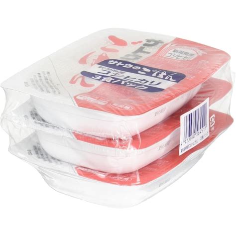 サトウ食品 サトウのごはん 新潟県産コシヒカリ 200g 3食パック×12袋セット Toys N O 10064 Karimero