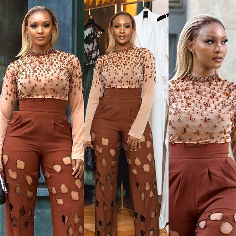 Osas Ighodaro Stands Out Look At The Paris Fashion Week Glamsquad Magazine