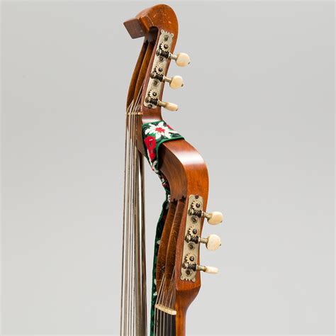 A Swedish 12 String Lute Alfred Brock Stockholm 1912 Bukowskis