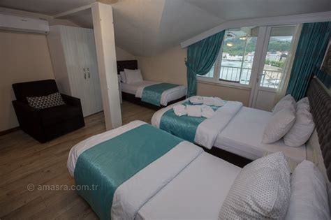 Marina Butik Otel Eşsiz Amasra Büyük Liman Manzarası amasra tr