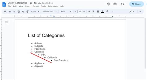 Bullet Points In Google Docs How To Use Them Properly