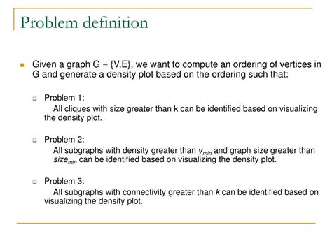 ppt csv visualizing and mining cohesive subgraphs powerpoint