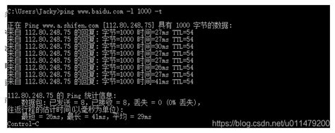 网络诊断 Ping 命令 Ping 参数 Csdn博客