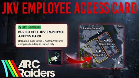 Jkv Employee Access Card Location Guide Arc Raiders Youtube