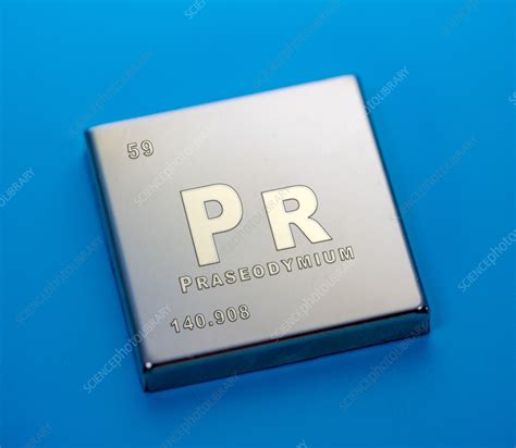 Praseodymium Stock Image F0449585 Science Photo Library