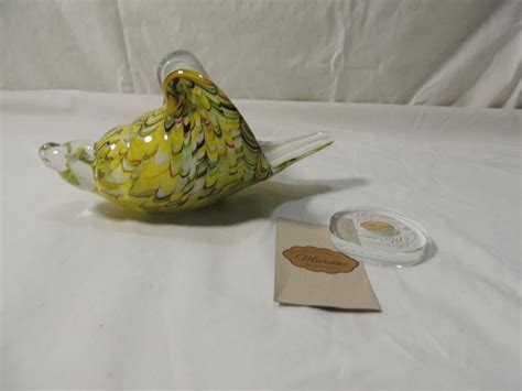 Murano Italian Glass Sea Shell Sculpture
