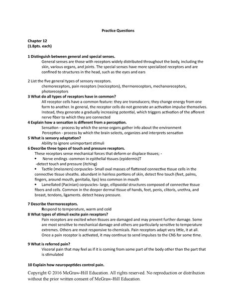 Team Practice 12 Notes Practice Questions Chapter 12 1 Each 1