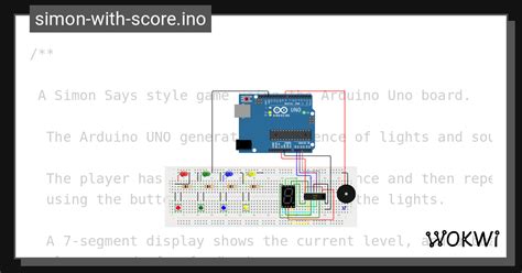 simon with o copy wokwi esp32 stm32 arduino simulator