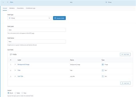 How To Use Advanced Custom Fields In Wordpress Wiscwebs