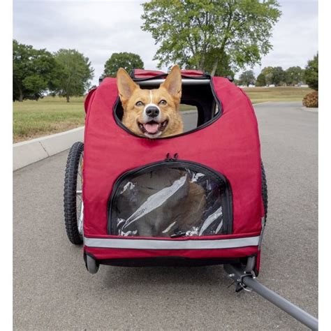 Retrospec Rover Waggin Dog And Cat Bike Trailer Blue Ridge
