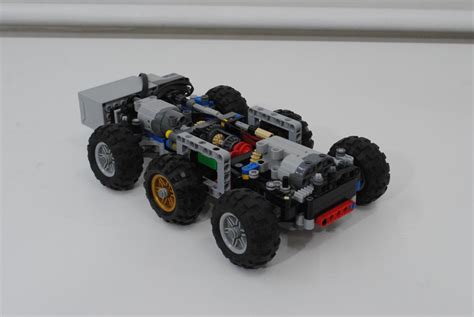 Lego Moc Low Profile Offroad 6x6 Chassis By Aas Rebrickable Build