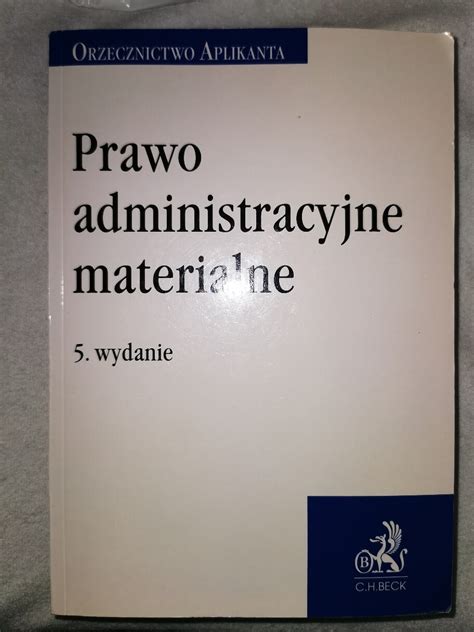 Prawo Administracyjne Materialne Kalisz Kup Teraz Na Allegro Lokalnie