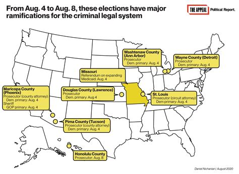 Nine Elections This Week Could Upend Criminal Justice Nationwide Bolts