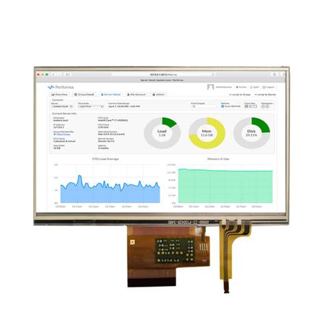 COM50T5M12VTX Ortustech 5 Inch 320x240 TFT LCD Display YOURITECH