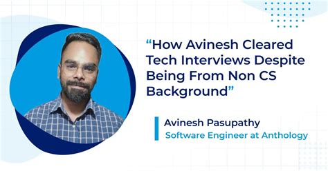 How Avinesh Cleared Tech Interviews Being A Non Tech Bosscoder Academy