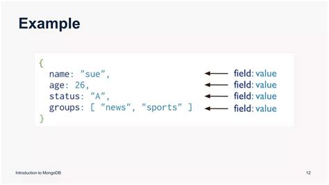 Introduction To Mongodbpptx Databases Computer Software And Applications