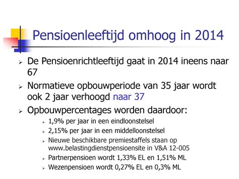 De Toekomst Van Pensioen Vvpj 26 Februari Ppt Download
