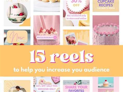 Bakery Instagram Templates Bakery Instagram Posts Canva Etsy