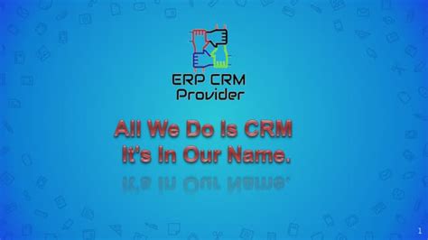 Erp Crm Provider Pptx