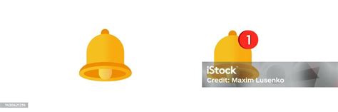 흰색 배경에 격리된 알림 벨 아이콘입니다 울리는 종소리와 시계와 스마트 폰에 대한 알림 알람 경고 0명에 대한 스톡 벡터 아트 및 기타 이미지 Istock