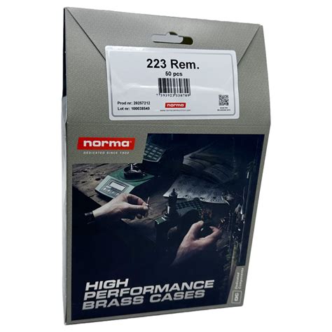 Norma 223 Remington Brass New 223 Brass