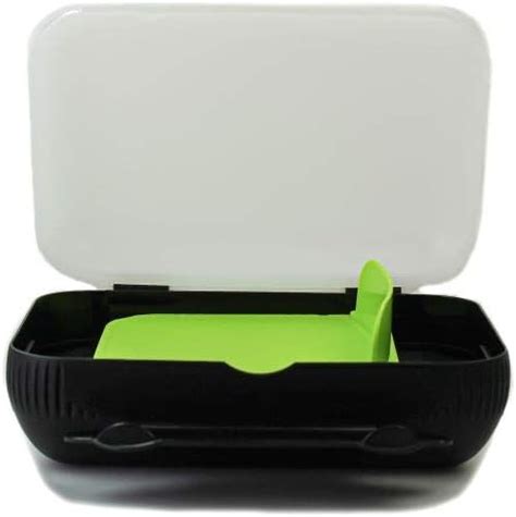 Tupperware To Go Lunch Box Schwarzweiß Brotdose Dose Brotbox Sandwich