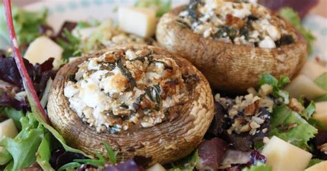 Afternoon Tea Champignons Farcis Au Fromage Et Aux Herbes De Cyril Lignac