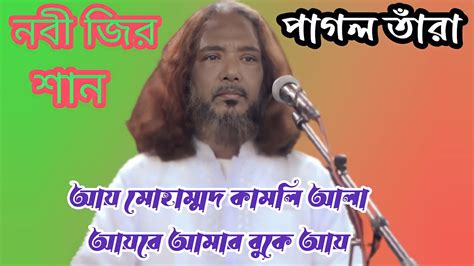 আয় মোহাম্মদ কামলি আলা আয়রে আমার বুকে আয় পাগল তাঁরা। Youtube