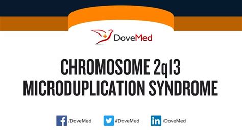 Chromosome 2q13 Microduplication Syndrome Dovemed