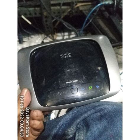 Jual Terbatas Cisco Lynksys Bulat E2000 Wifi Router Bridge Dhcp Static Ppoe Jakarta Barat