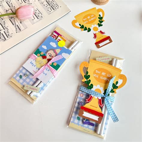 포렛클래스 모차르트 트로피 문구 구디백 생일 선물세트 어린이집 유치원 답례품 위시버킷