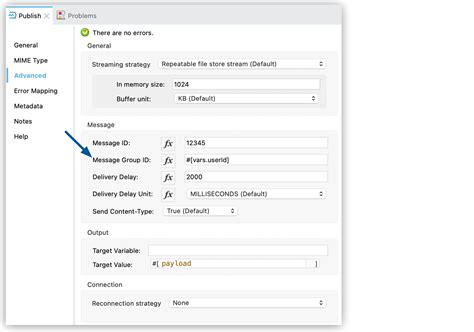 Anypoint Mq Publish Operation Mulesoft Documentation