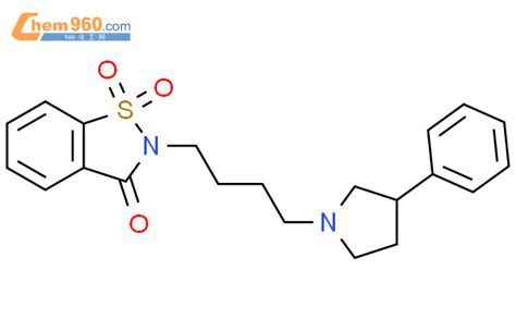 228579 02 0 1 2 Benzisothiazol 3 2H One 2 4 3 Phenyl 1 Pyrrolidinyl