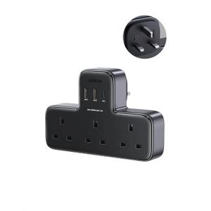 Jual Plug Extension W PD Outlet Extender With USB A And USB C Way Multi Plug Adapter SG