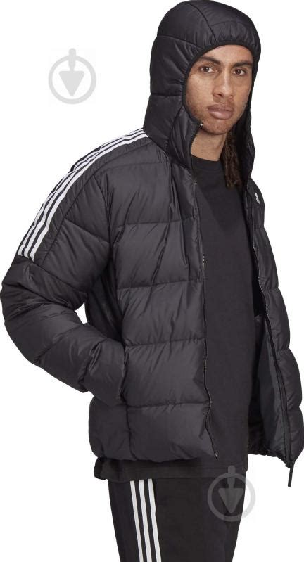 ᐉ Пуховик мужской Adidas ESS MID D H JKT GT9141 р.S черный • Купить в ...