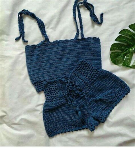 Conjunto Feminino De Crochê Verano Elo7 Produtos Especiais