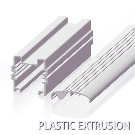 Custom Pvc Abs Alloy Plastic Extrusion Profiles For Industrial Equipment