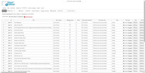 Woocommerce How To Bulk Enable Or Disable Backorders