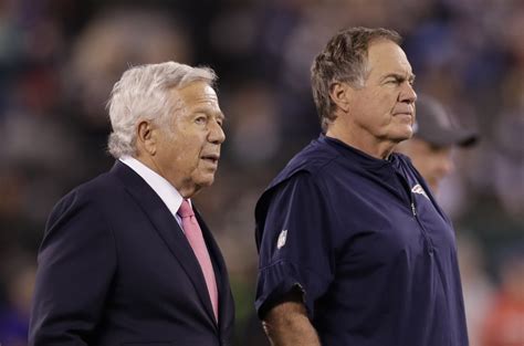 Robert Kraft Believes In Bill Belichick But Wont Endorse Him Beyond