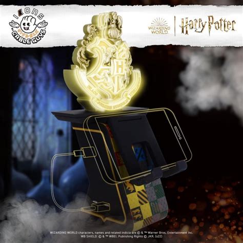 Harry Potter Hogwarts Ikon Podświetlany Stojak Na Telefon Lub Pada I