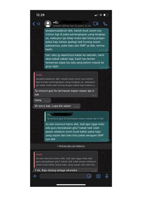 Chat Kakak Dan Adik Kelas Ini Penuh Drama Bikin Geregetan Hot Liputan