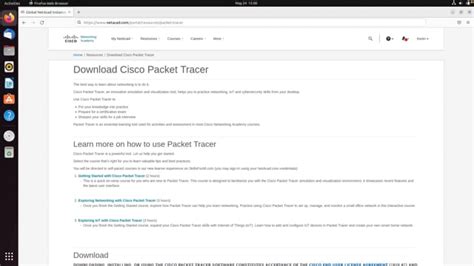 Install Packet Tracer On Your Operating System Simulate Your Network Diagram With Cisco Packet